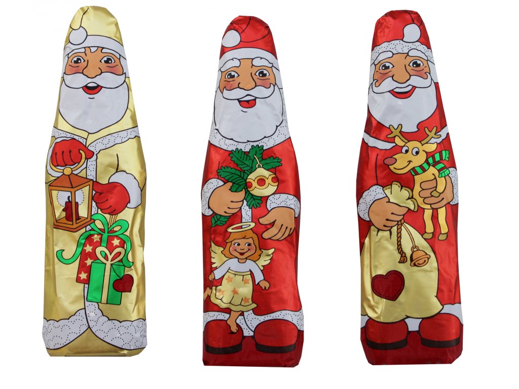 Storz Milk Chocolate Santa Tall | Edelweiss Imports Storz Milk Chocolate Santa Tall | Edelweiss Imports