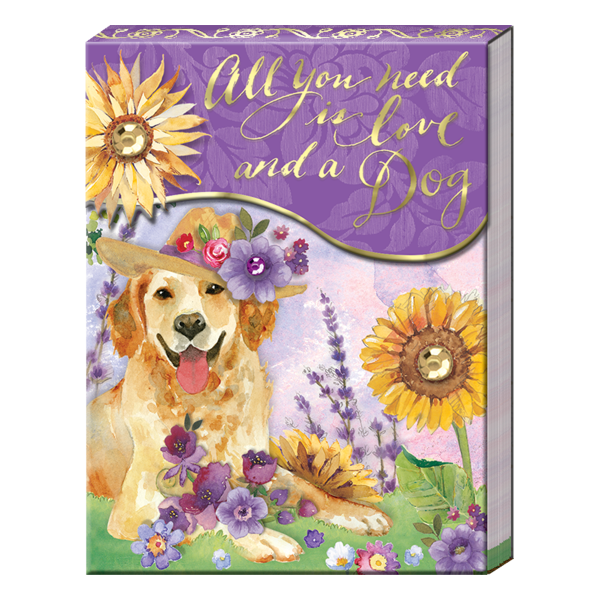 Notepad Pocket Pets Sunflower Retriever | Edelweiss Imports