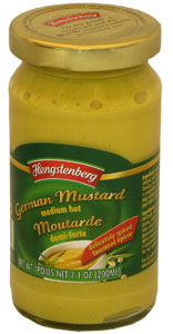 Hengstenberg MediumMustard Jar | Edelweiss Imports